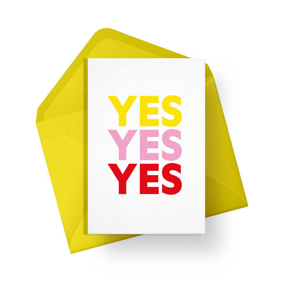 Yes yes yes card