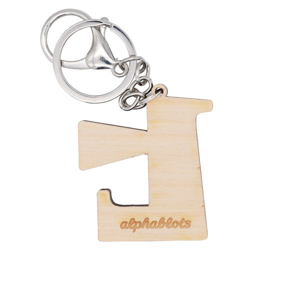 Letter L Keyring