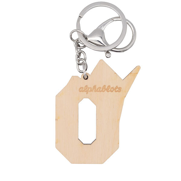 Letter O Keyring